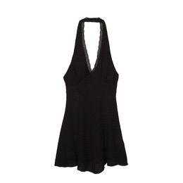 Pull&Bear Pull&bear Kleid Damen Gr&ouml;&szlig;e 38 schwarz Winterkleid