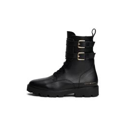Tommy Hilfiger Stiefeletten Damen Gr&ouml;&szlig;e 40 schwarz Winterschuhe