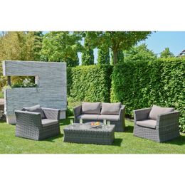 Garden Pleasure Loungegruppe Avila, 4-tlg.