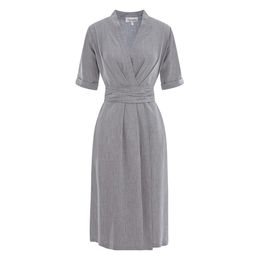 Couture De Marie Dress 'Wrap Design Dress &ndash; Light Grey &ndash; Isabella' female Grey size L
