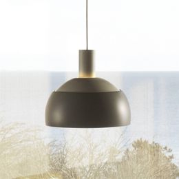 Louis Poulsen Hängeleuchte FJ Elements, grau, Ø 25 cm, E27