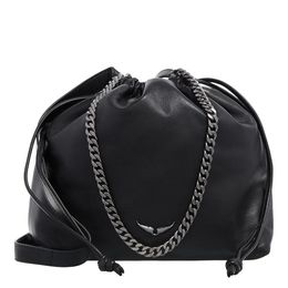 Zadig & Voltaire Zadig & Voltaire Beuteltaschen - Rock Today Smooth Lambskin - Gr. unisize - in Schwarz - f&uuml;r Damen