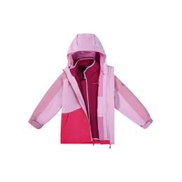Kamik 3in1-Regenjacke "Estella" in Pink/ Lila - 46% | Größe 122 | Kinder-outdoor-jacken
