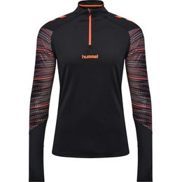 Hummel Funktionsshirt 'Blaze Pro' Herren Größe XXXL pastelllila / orange / schwarz