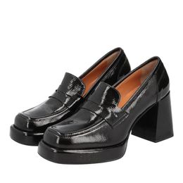 Thea Mika Slipper & Pantoletten - Penny-Loafer - Gr. 39 (EU) - in Schwarz - f&uuml;r Damen