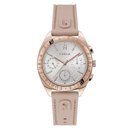 Furla Uhr - Analoge Quarzuhr Furla Logos - Gr. unisize - in Rosa - f&uuml;r Damen