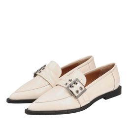 Thea Mika Slipper & Pantoletten - Mokassins - Gr. 41 (EU) - in Wei&szlig; - f&uuml;r Damen
