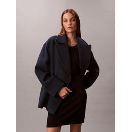 Calvin Klein &Uuml;bergangsmantel 'Pea' Damen Gr&ouml;&szlig;e XS navy Wintermantel