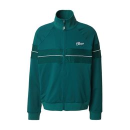 Ellesse Sweatjacke Herren Gr&ouml;&szlig;e L dunkelgr&uuml;n / wei&szlig;
