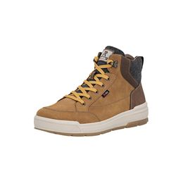 Rieker Schnürboots Herren Größe 42 dunkelbraun / curry / dunkelgrau
