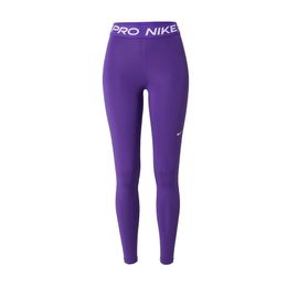 Nike Sporthose 'Pro' Damen Gr&ouml;&szlig;e XL lila / wei&szlig;