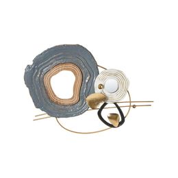 Beliani Wandobjekt NEPTUNIUM in Bunt - (W) 89 x (H) 62 x (L) 5 cm | Gr.: onesize