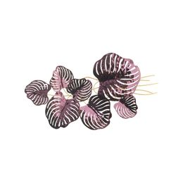 Beliani Wandobjekt HOLMIUM in Violett - (W) 90 x (H) 50 x (L) 5 cm | Gr.: onesize