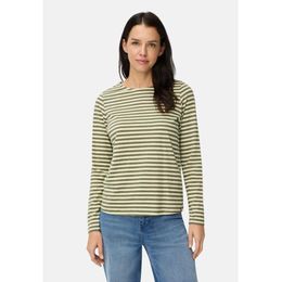 Camel Active Langarmshirt aus reiner Baumwolle in Graugr&uuml;n | Gr.: L