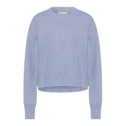 Les Lunes Oversized-Strickshirt Nola in Steel Blue melange | Gr.: XS