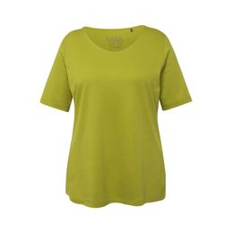 Ulla Popken Shirt in apfelgrün | Gr.: 58-60