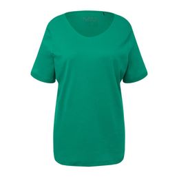 Ulla Popken Shirt in smaragd | Gr.: 54-56