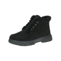 Caprice Stiefelette in BLACK SUEDE | Gr.: 38