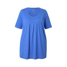 Ulla Popken Shirt in pfauenblau | Gr.: 42-44