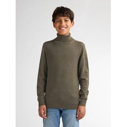 PETROL INDUSTRIES Rollkragenpullover in Khaki | Gr.: 176