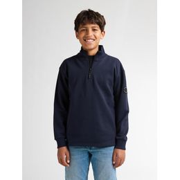 PETROL INDUSTRIES Halb-Zip Pullover Skagit in Blau | Gr.: 176