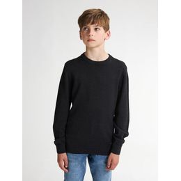 PETROL INDUSTRIES Strick Basic Pullover Absaroka in Schwarz | Gr.: 152