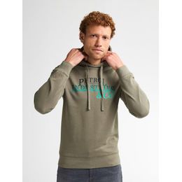 PETROL INDUSTRIES Hoodie mit Aufdruck Superior in Grün | Gr.: XL