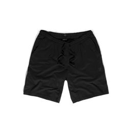 JP1880 Langer Schlafanzug in schwarz | Gr.: 4XL