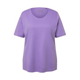 Ulla Popken Shirt in blauer flieder | Gr.: 62/64
