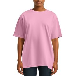 Reichstadt Damen Regular Fit T-Shirt Shoulder Drop in Pink | Gr.: XXL