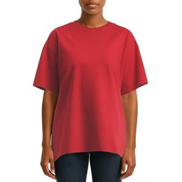 Reichstadt Damen Regular Fit T-Shirt Shoulder Drop in Red | Gr.: XL
