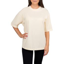 Reichstadt Damen Oversized Oversized T-Shirt in Beige | Gr.: M