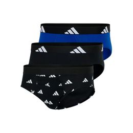 Adidas 3er Pack Brief Active Flex Cotton in Mehrfarbig | Gr.: S