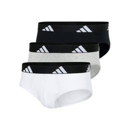 Adidas 3er Pack Brief Active Flex Cotton in Mehrfarbig | Gr.: M