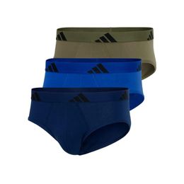 Adidas 3er Pack Brief Active Flex Cotton in Mehrfarbig | Gr.: M