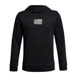 Under Armour Hoodie "Armour Retro Grphc HD Fleece" in Schwarz | Gr.: XL