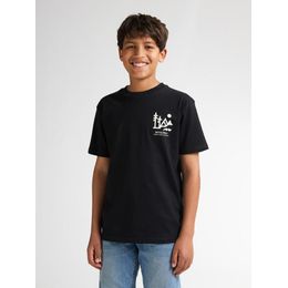 PETROL INDUSTRIES R&uuml;ckenprint T-Shirt Tetons in Schwarz | Gr.: 128