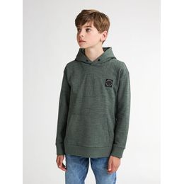 PETROL INDUSTRIES All-over Print Hoodie Blue Ridge in Gr&uuml;n | Gr.: 104