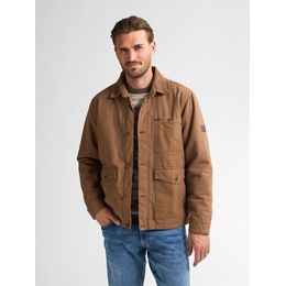 PETROL INDUSTRIES Arbeiterjacke St. Croix in Braun | Gr.: S