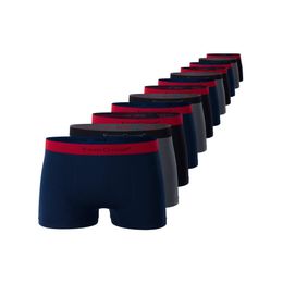 Vincent Creation Boxershorts 12er Pack, Microfaser - Seamless in schw/dunkelblau/grau | Gr.: S/M
