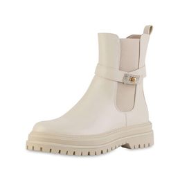 VAN HILL Biker Boots Anais in Beige | Gr.: 40