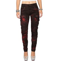 Cipo & Baxx Cipo & Baxx Jeans in Bordeaux | Gr.: W25/L32