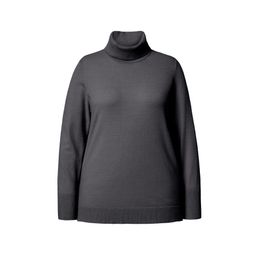 Ulla Popken Pullover in anthrazit melange | Gr.: 42-44