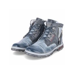 KRISBUT Stiefel mit Warmfutter in blau | Gr.: 44