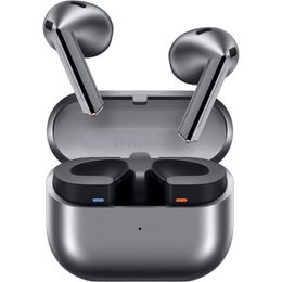 Samsung wireless In-Ear-Kopfhörer »Galaxy Buds3 SM-R530« A2DP Bluetooth Active Noise Cancelling (ANC) 360°-Audio, 24bit Hi-Fi-Sound, IP57 Silber...