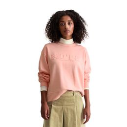 Marc O'Polo MARC O'POLO DENIM Sweatshirt Rundhalsausschnitt, Relaxed fit, Garment-Dye-Färbung Rose Powder M M Sweatshirt von Marc O'Polo DENIM