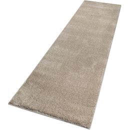 OTTO HOME Hochflor-Teppich »Yvaine, auch als Läufer erhältlich« rechteckig 25 mm Höhe Langflor, Shaggy, dichter weicher Hochflor, meliert,...