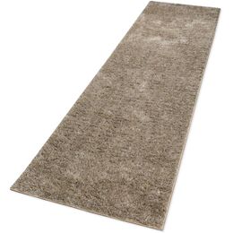 OTTO HOME Hochflor-Teppich »Nickolas, auch als Läufer erhältlich« rechteckig 30 mm Höhe Langflor, Shaggy, weicher Hochflor, uni farben, mit Glanz,...