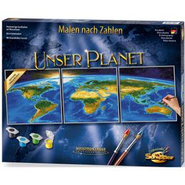 Schipper Malen nach Zahlen »Meisterklasse Triptychon - Unser Planet« Made in Germany bunt 0