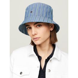 Tommy Hilfiger Sonnenhut »ESSENTIAL FLAG BUCKET HAT« modisch gestreift Space Blue Stripes